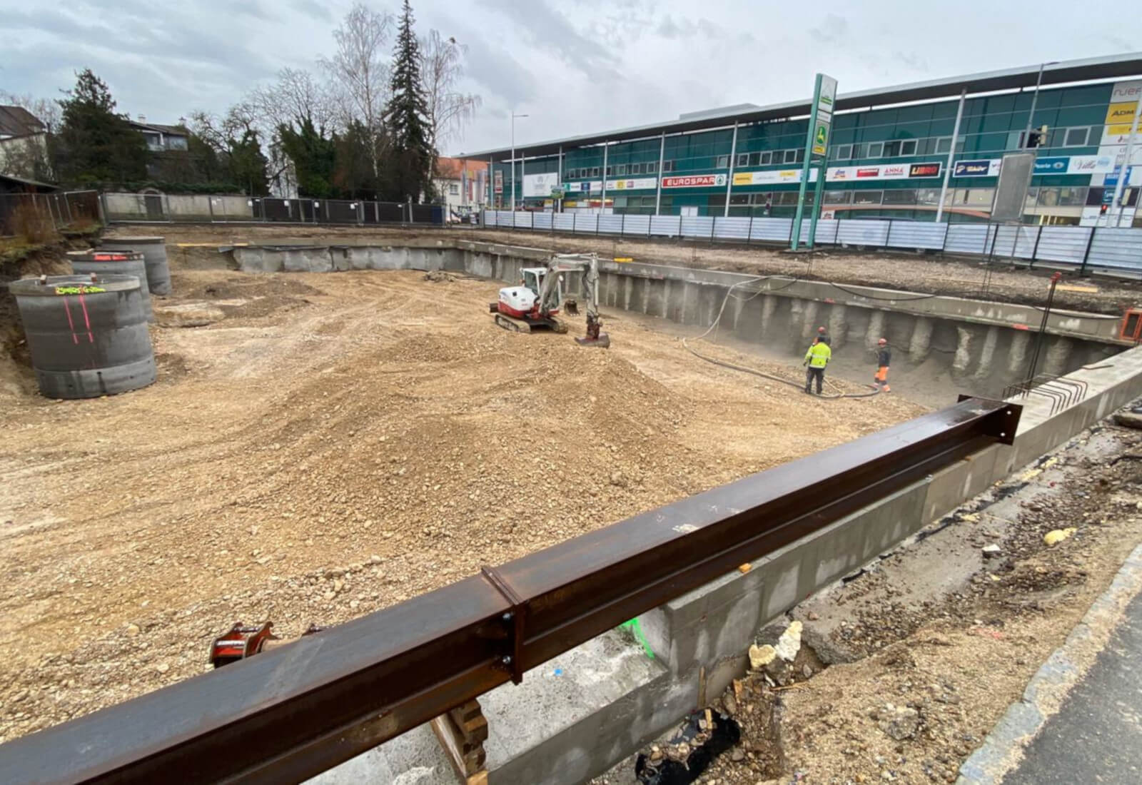 SQW Baugrube - X ARCHITEKTEN